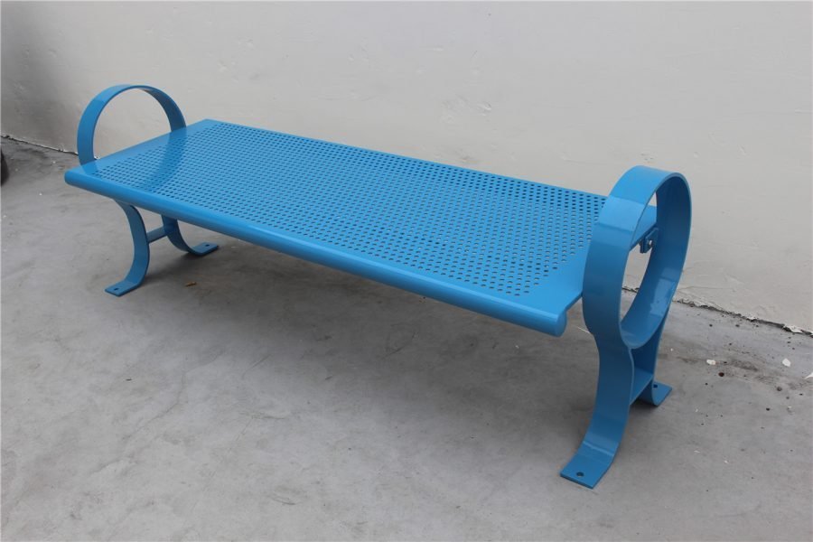 Commercial Metal Park Bench / SPB-009B - Sunperk